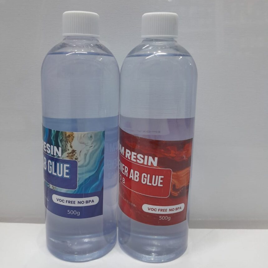 Buy Crystal-Clear Epoxy Resin & Hardener 500g - Stunning Art